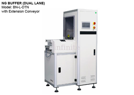 L Size NG Buffer Soft Touch , Dual Lane Extension Conveyor