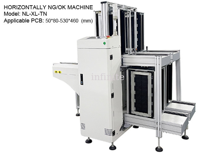 Touch Screen XL SMT Handling Equipment , NG Buffer PLC Control For PCB Separation