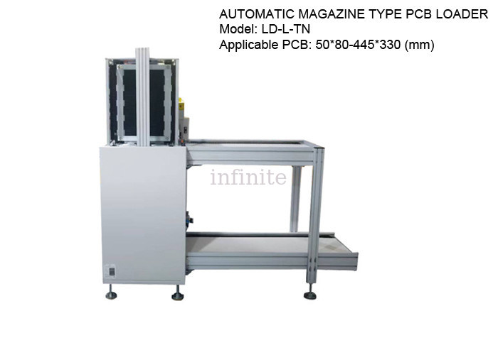 Automatic PCB SMT Magazine Loader 445*330mm For L-Size PCBs