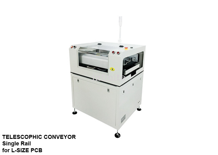 Closed Design Slide Gate Conveyor L Size PCB , Retractable PCB Handling ...