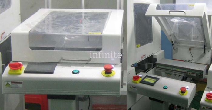 High-End Type SMT Conveyor with Metal cover with ESD transparent window ...