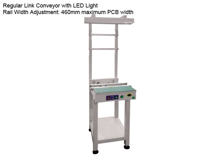 2m 2.5m Normal PCB Link Conveyor Adjustable With LED Light