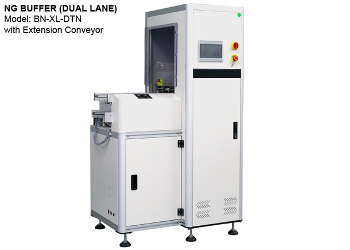 XL PCB Buffer Conveyor PLC Control , Dual Lane NG Buffer With Extension ...